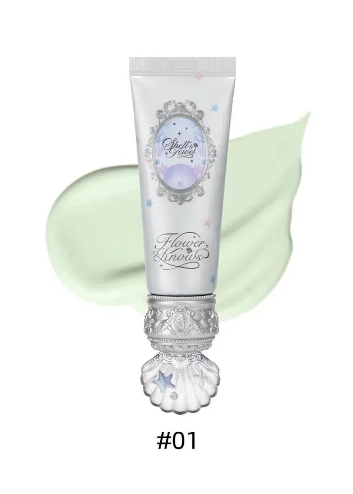 Flower Knows Shell's Jewel Грунтовка для придания сияния,45g