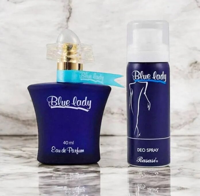 Парфюмерные набор Blue Lady 40мл + дезодорант 50мл для женщин.
