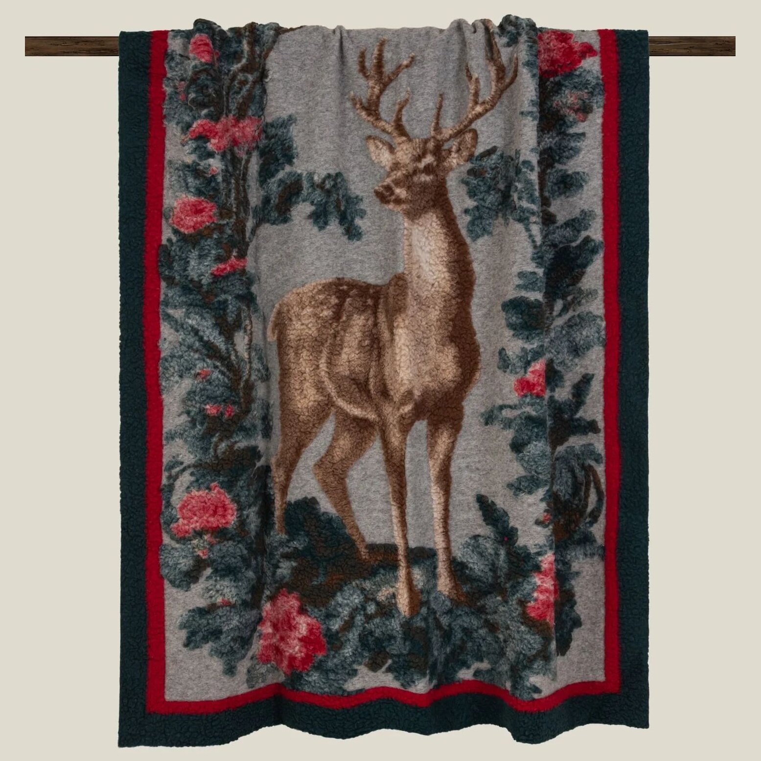 Плед Frati Home Forest King Plaid Grigio FH/465612