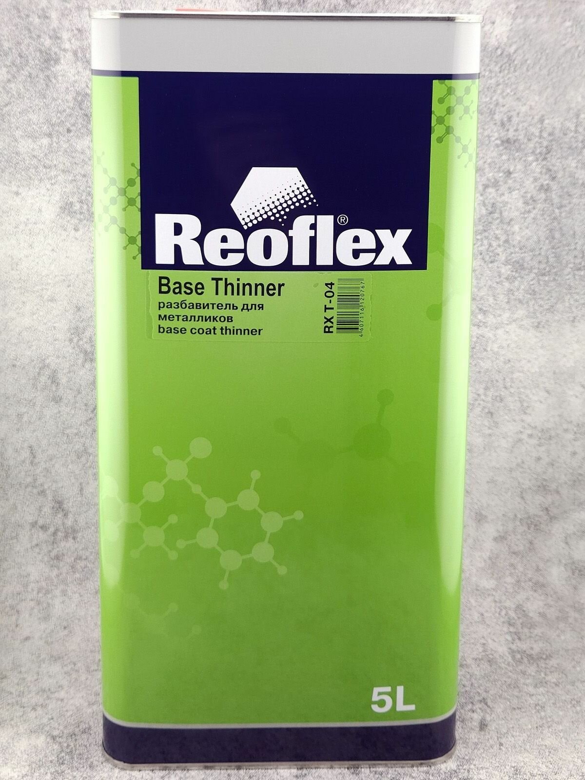 Разбавитель REOFLEX Base Thinner для металликов, канистра 5 л, RX T-04