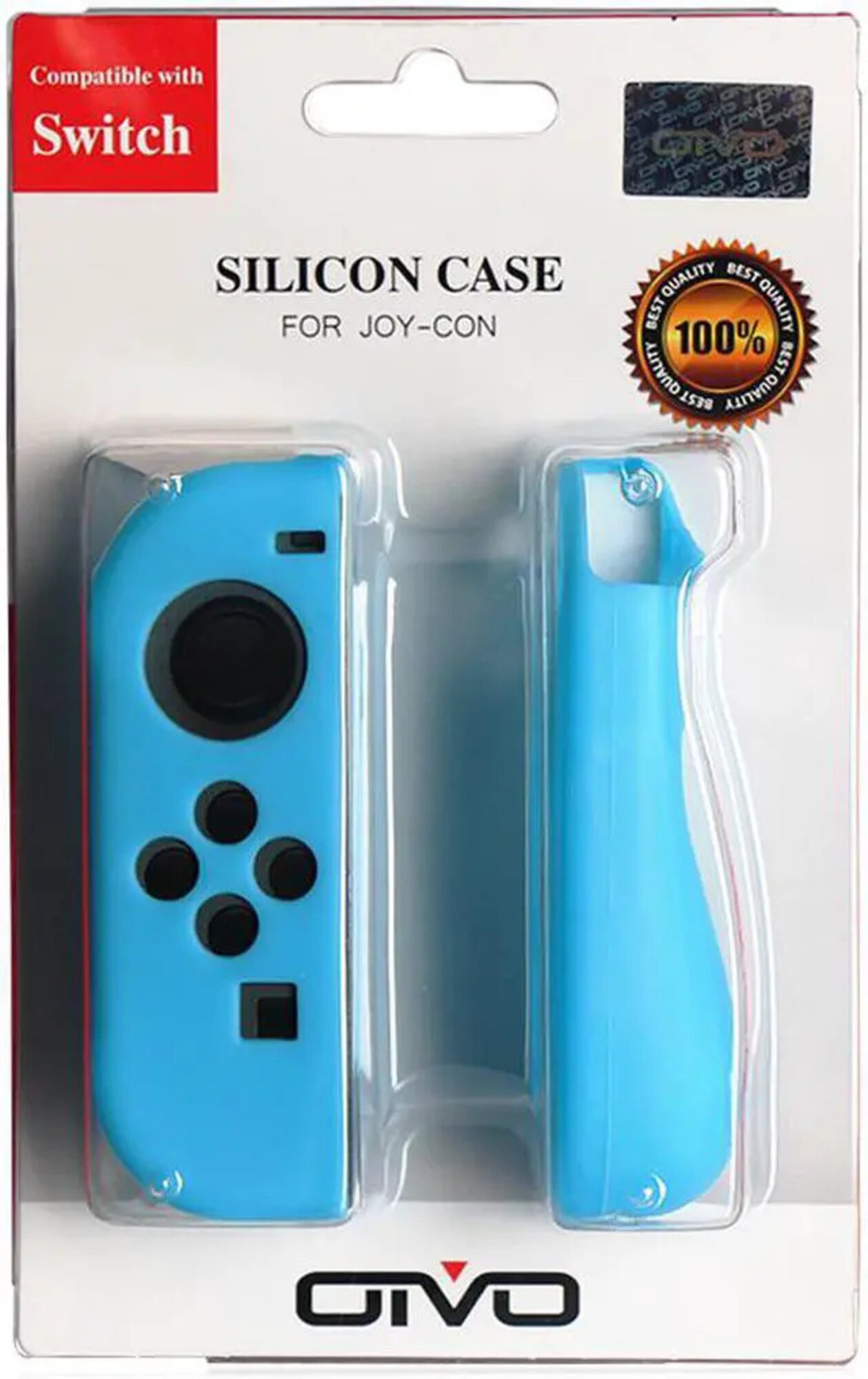 Силиконовый чехол OIVO (IV-SW005) на контроллеры Joy-Con (синий)