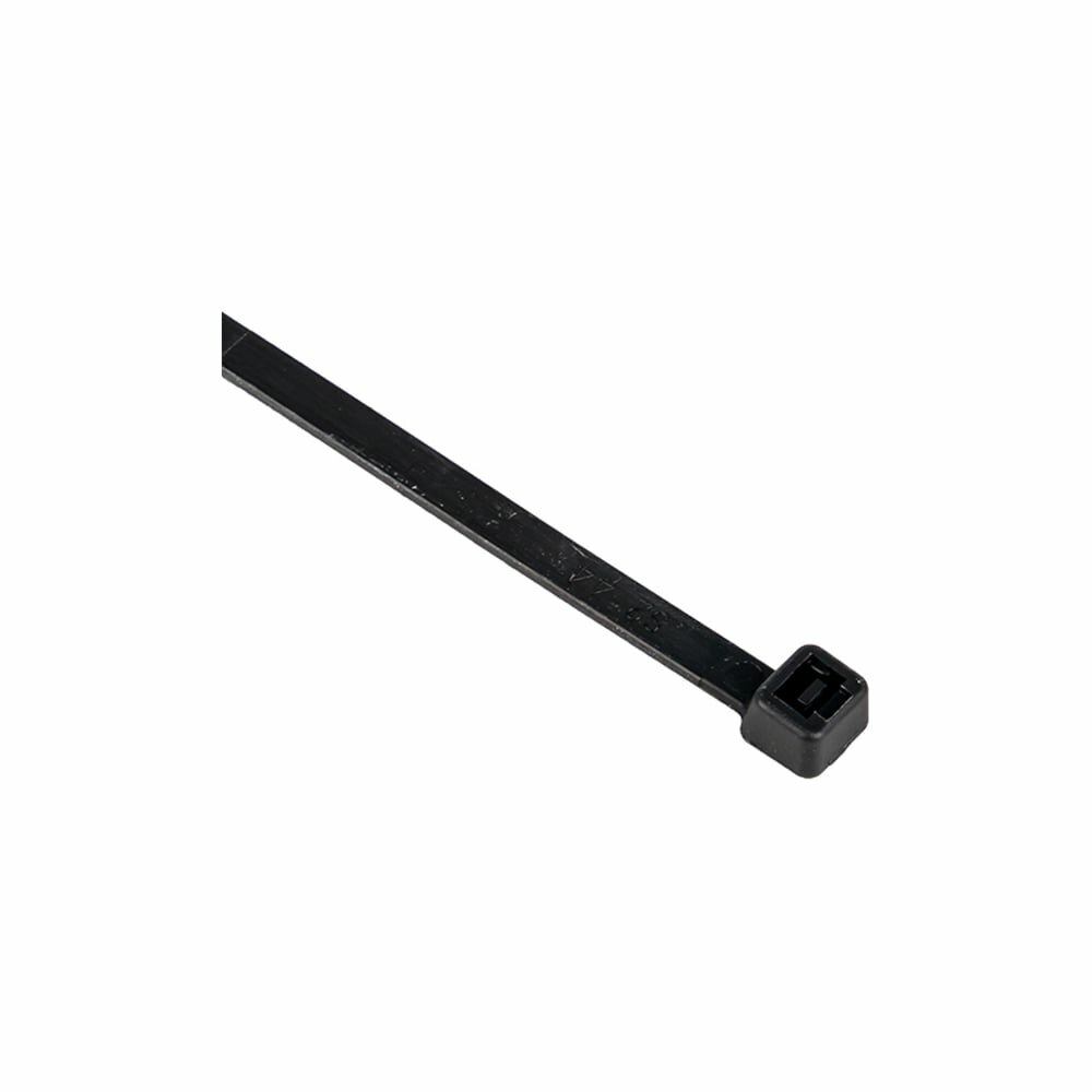 Хомут EKF 4.8х250 черный нейлон 100 шт. plc-cb-4.8x250 — фото 1