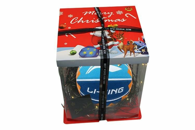 Баскетбольный мяч унисекс Li Ning Rubber Basketball Slip Resistant Abrasion Resistant Sunflower Multicolor, размер 7