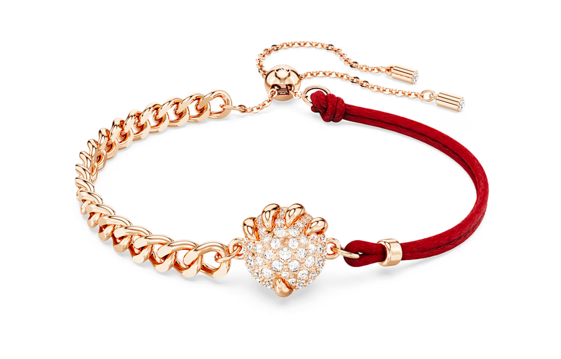 Браслет-цепочка, кристаллы Swarovski