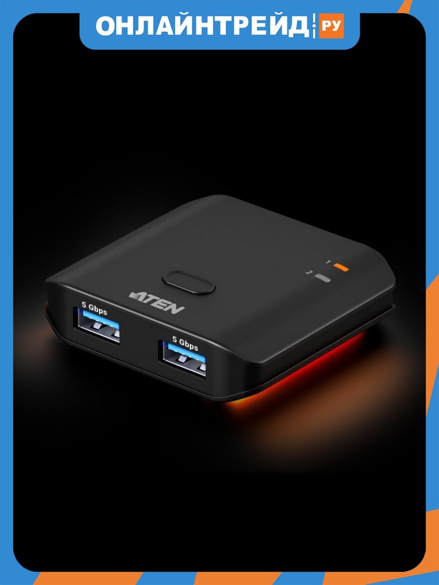 Переключатель USB Aten US4322 2 x 4 USB 3.2 Gen1