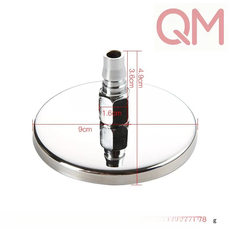 Metal Vac U Lock Suction Cup 9cm адаптер для секс-машины с быстрым подключением вибратора для женщин