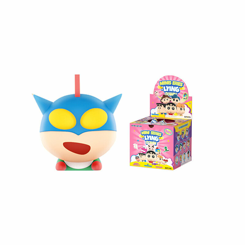 Коллекционная коробочка-сюрприз унисекс 52TOYS Crayon Shin Chan MINI Collection, Confirmed-Hidden Style-Action Kamen (Open)
