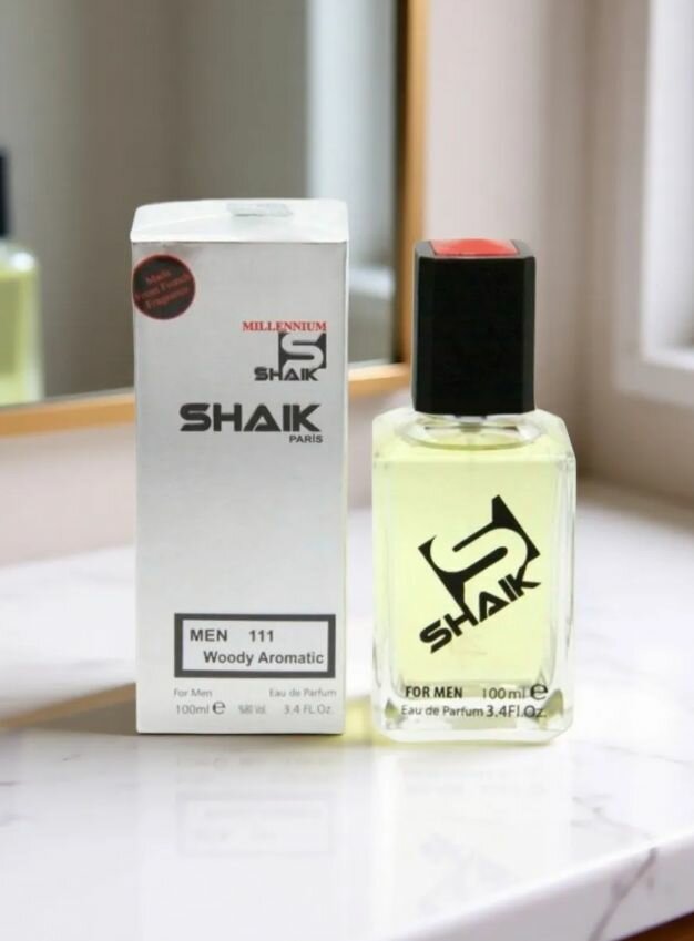 Shaiik Парфюмерная вода мужская Shaiik 111 BLANC L1212 турецкие масляные духи 50 мл