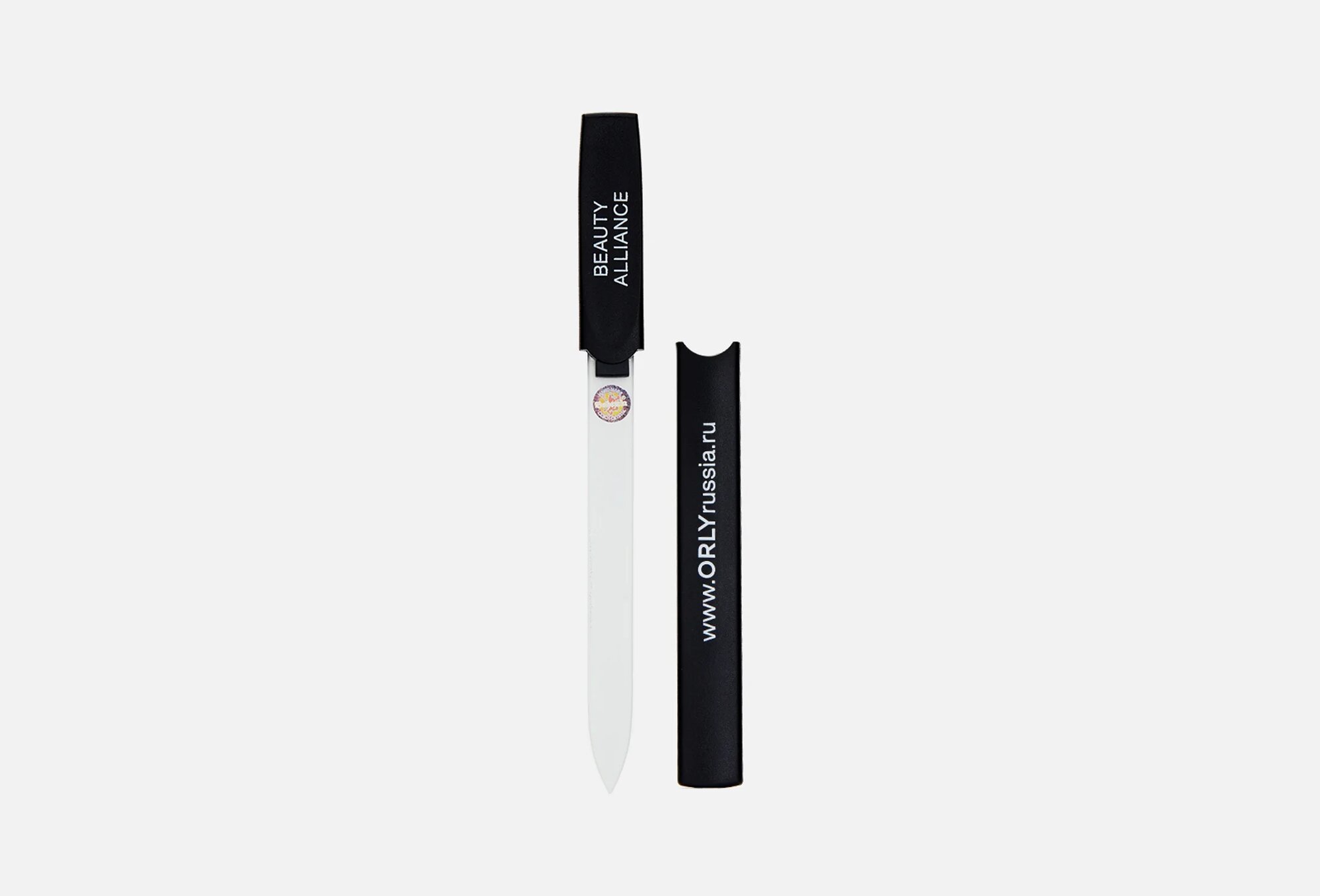 Orly Crystal Line Стеклянная двусторонняя пилка 360 1шт Black