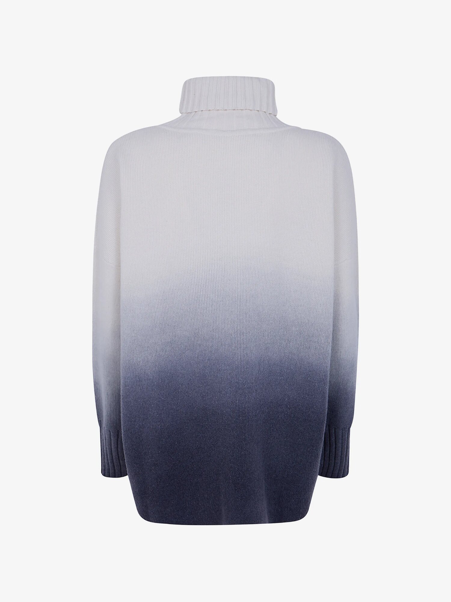 Свитер Liviana Conti Tie-dye roll-neck sweater, размер 44, , бежевый/белый — фото 1