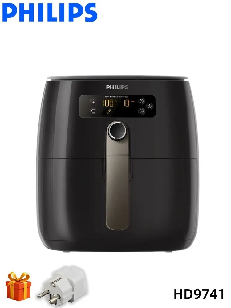 Аэрогриль HD9741, прозрачный
