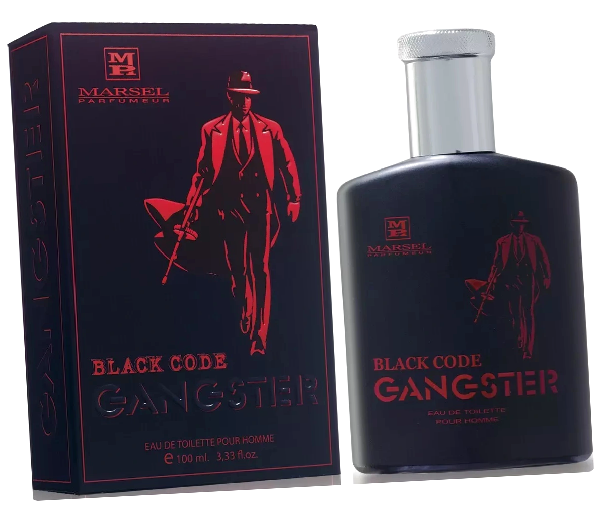 Аромат Марсель Парфюмер Гангстер Черный Код для мужчин 100 мл - Marsel Gangster Black Code