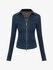 Рубашка DIESEL Full-zip shirt in denim, размер 38 EU, синий