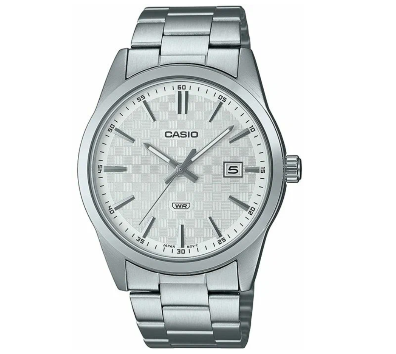 Наручные часы CASIO, белый, серебряный