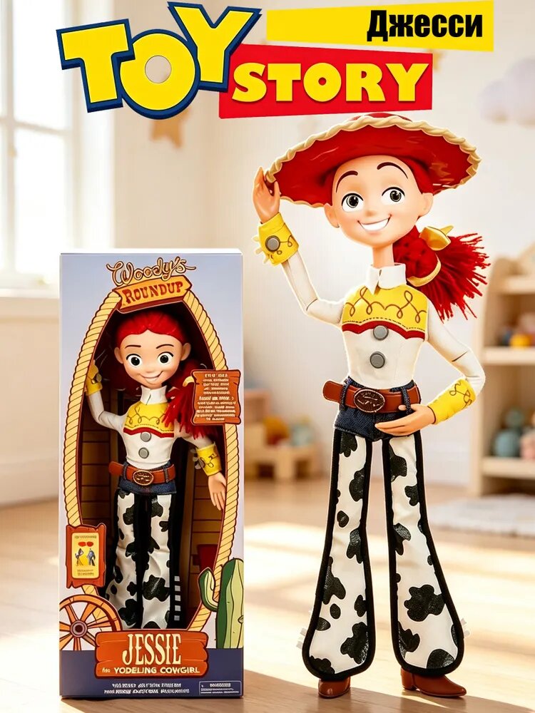 Говорящая кукла История игрушек Дисней Jessie (31 см)