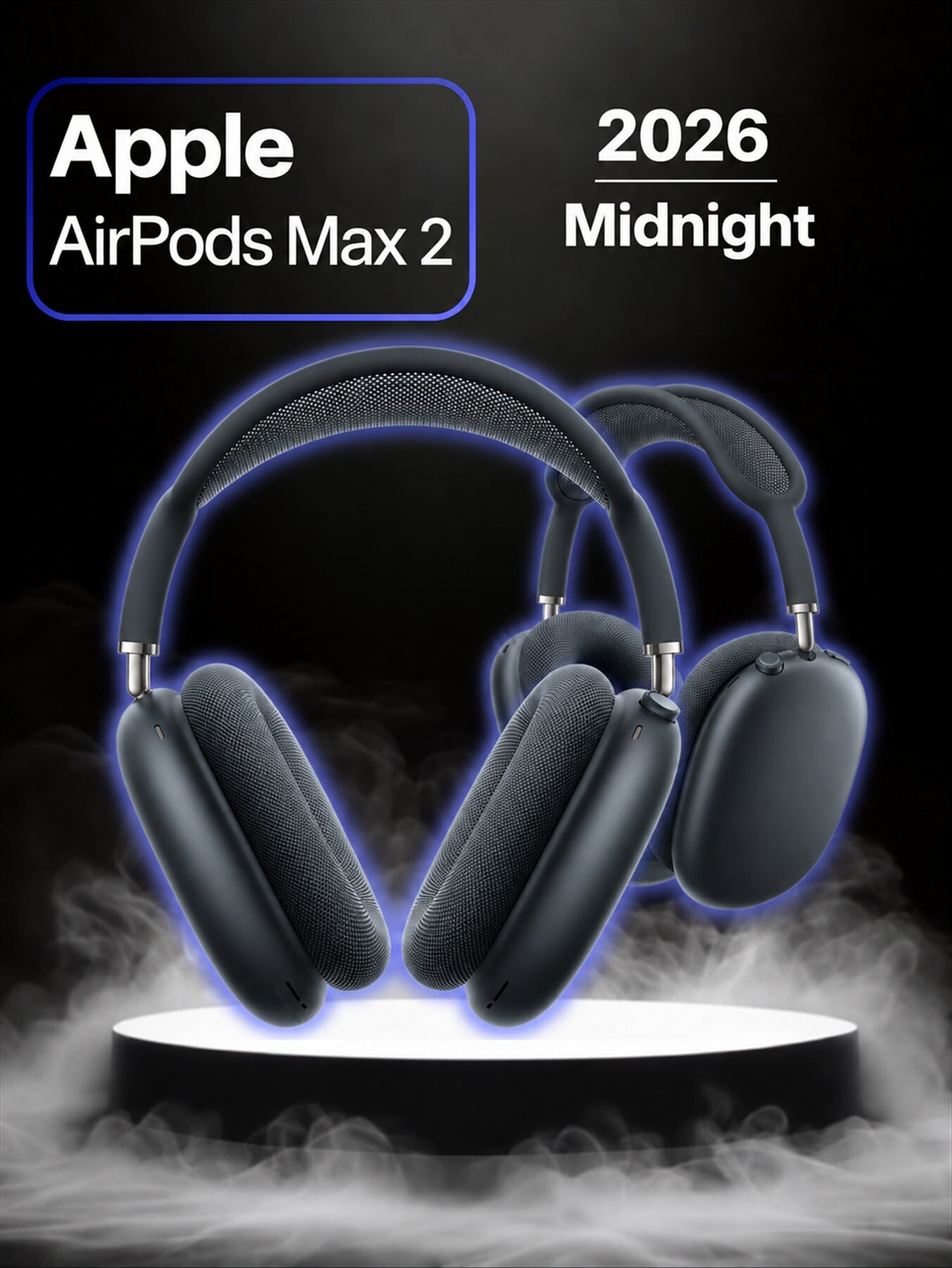 Наушники беспроводные Apple AirPods Max 2 (2026), Midnight (черный)