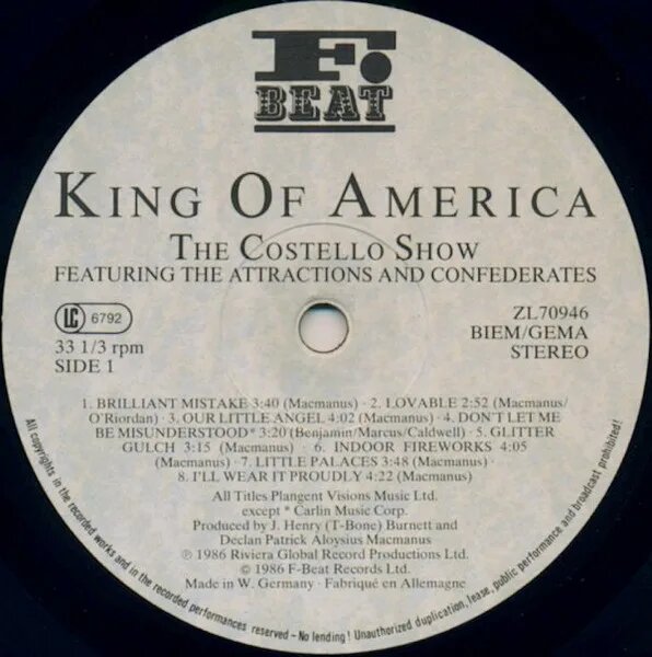 King Of America