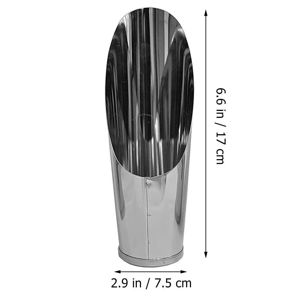 Лопата Для Цветов Садовый Инструмент 2 Штуки 17x7 5Cm Серебристый