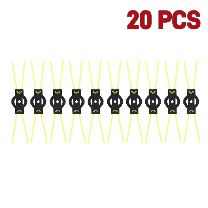 Насадки для газонокосилки из нейлона, 10 шт. 20PCS