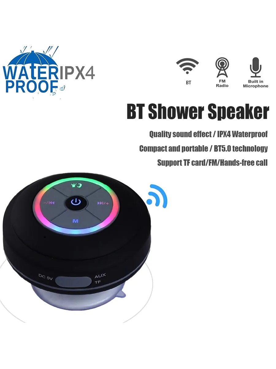 Водонепр. Bluetooth Q9 с TF картой