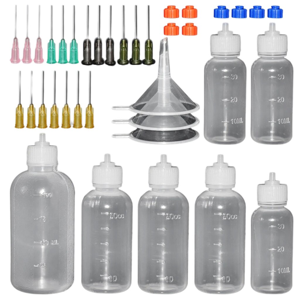 Наборы дозаторов клея для бутылок с аппликатором краски для проекта для взрослых и детей