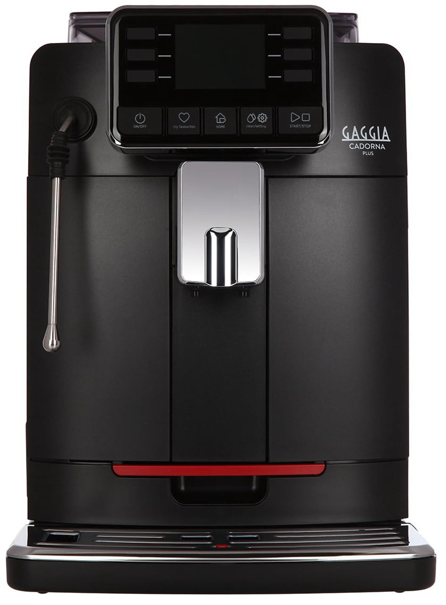 Кофемашина Gaggia CADORNA ST WAND, 1900 Вт, 10 ступеней помола, давление 15 Бар, черный