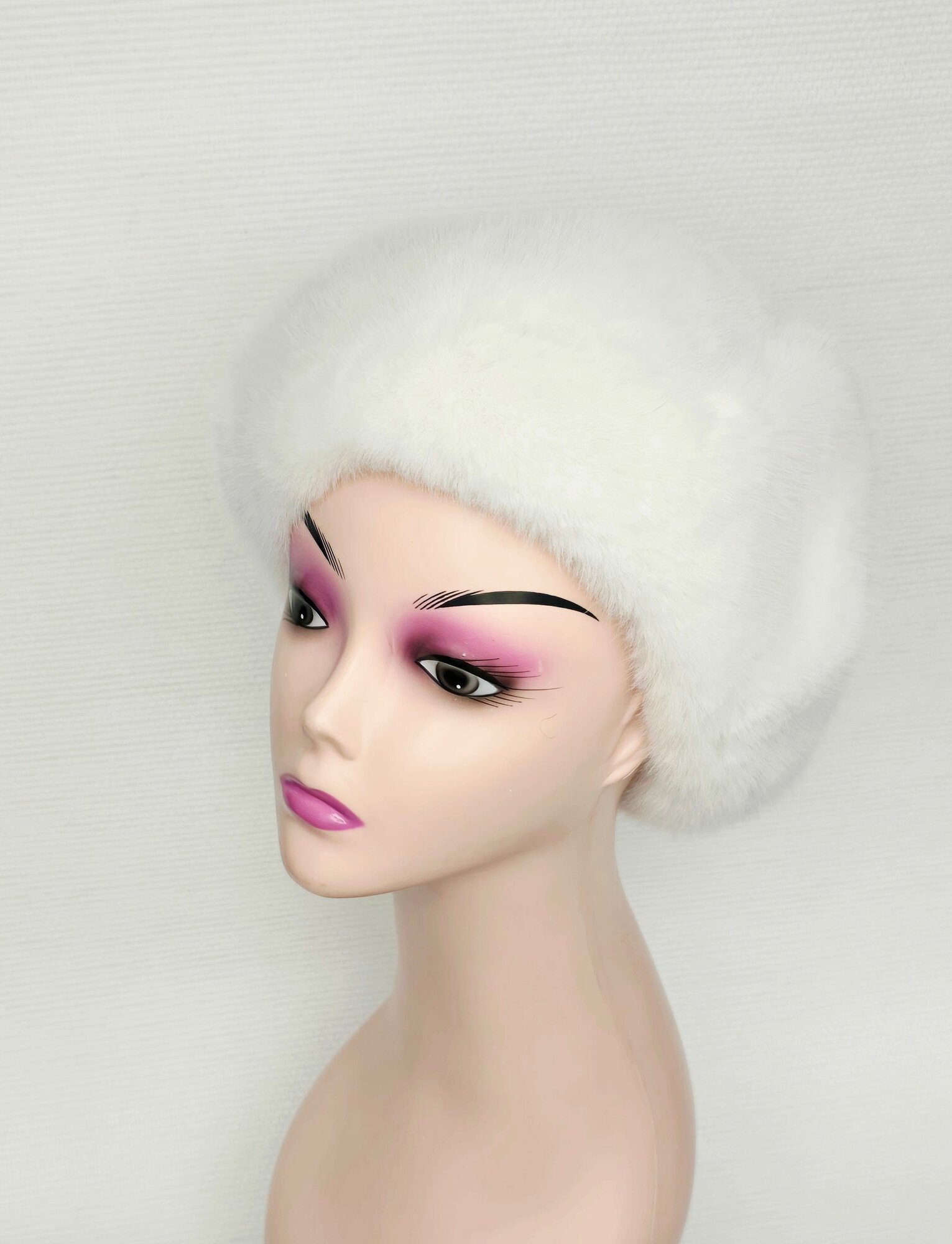 Берет  экомех для женщин