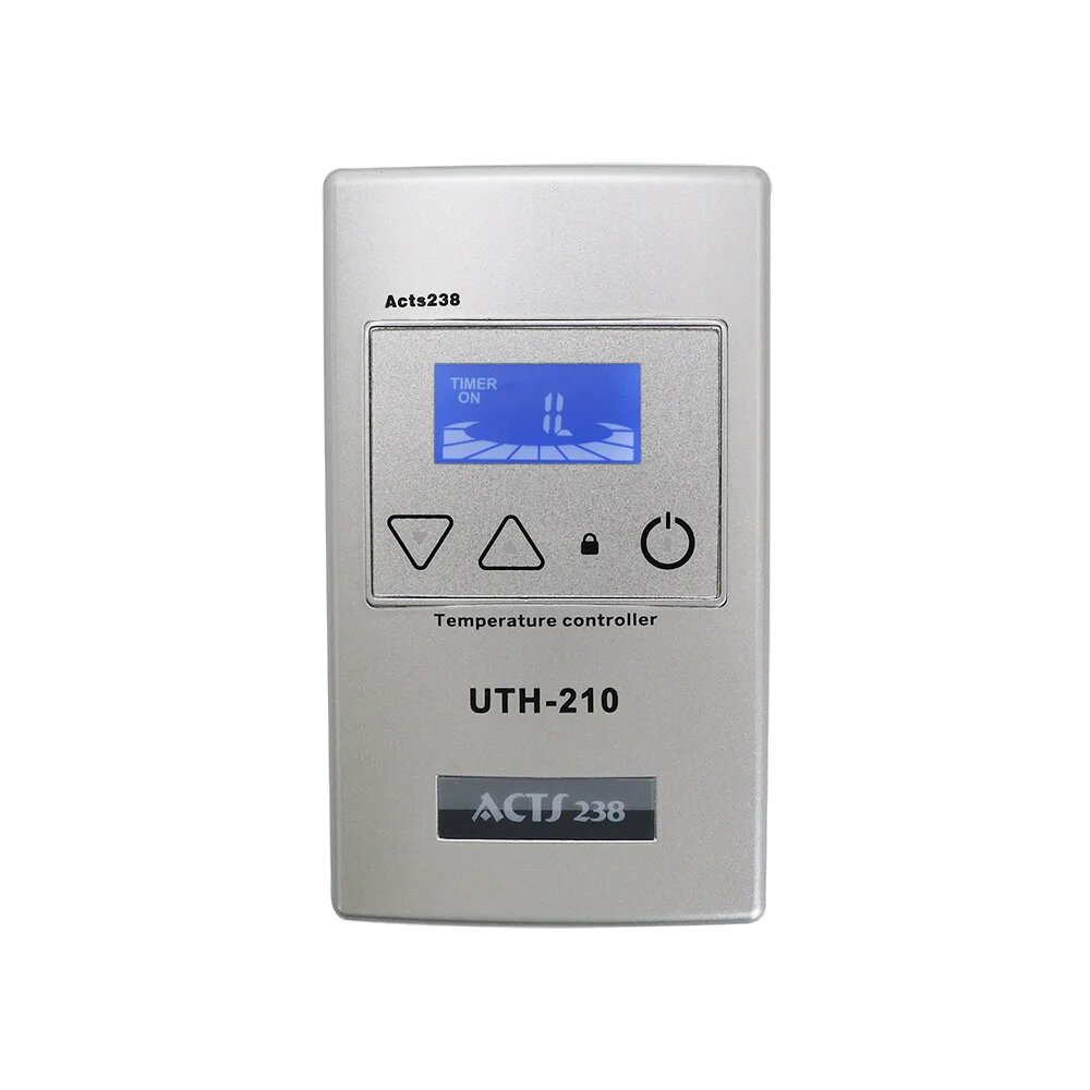 Термостат ACTS 238 UTH-210 Silver для электрического теплого пола