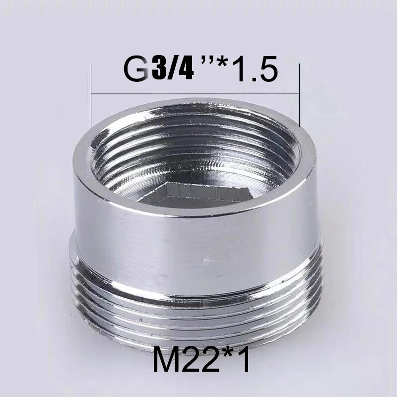 Латунный переходник для смесителя M22 M22 X F 6Point 2pcs