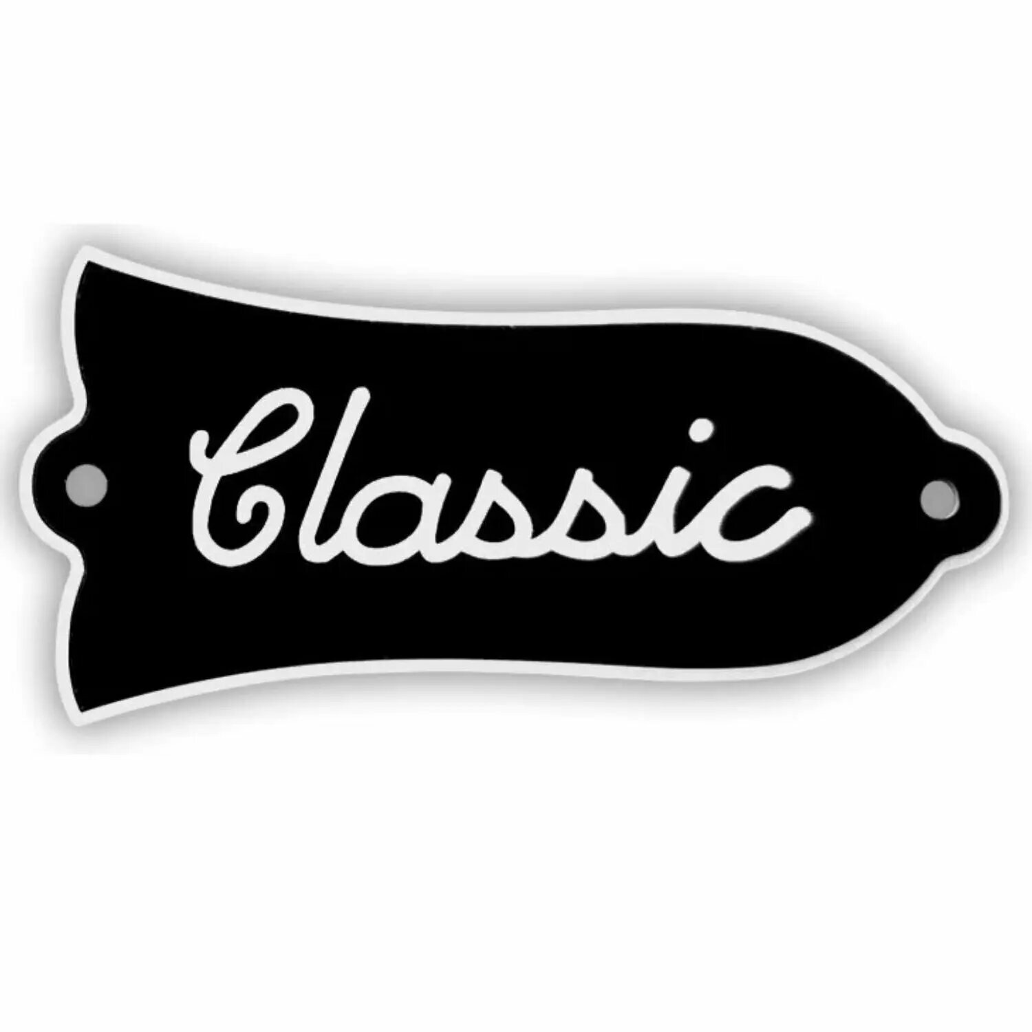 2-слойная черная крышка анкерного стержня HB015 для Gibson USA LP Standard/Custom Черный, Classic