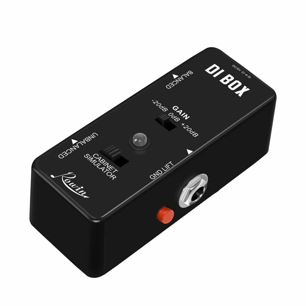 ROWIN LEF-331 DI BOX гитарный эффект педали подлинного шунта