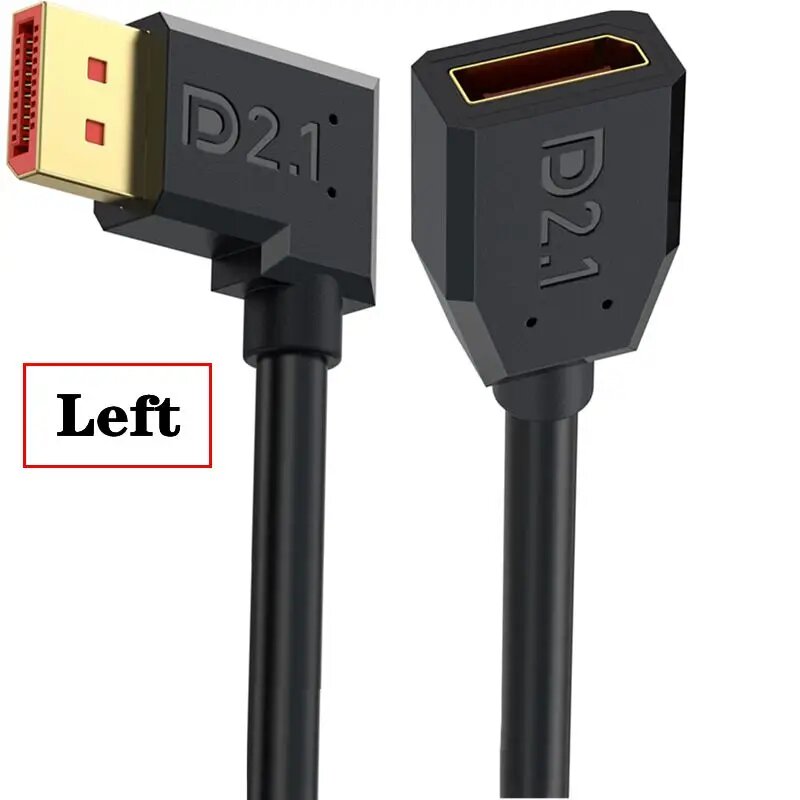 AXONUS DisplayPort кабель 2.1, 15см 50см
