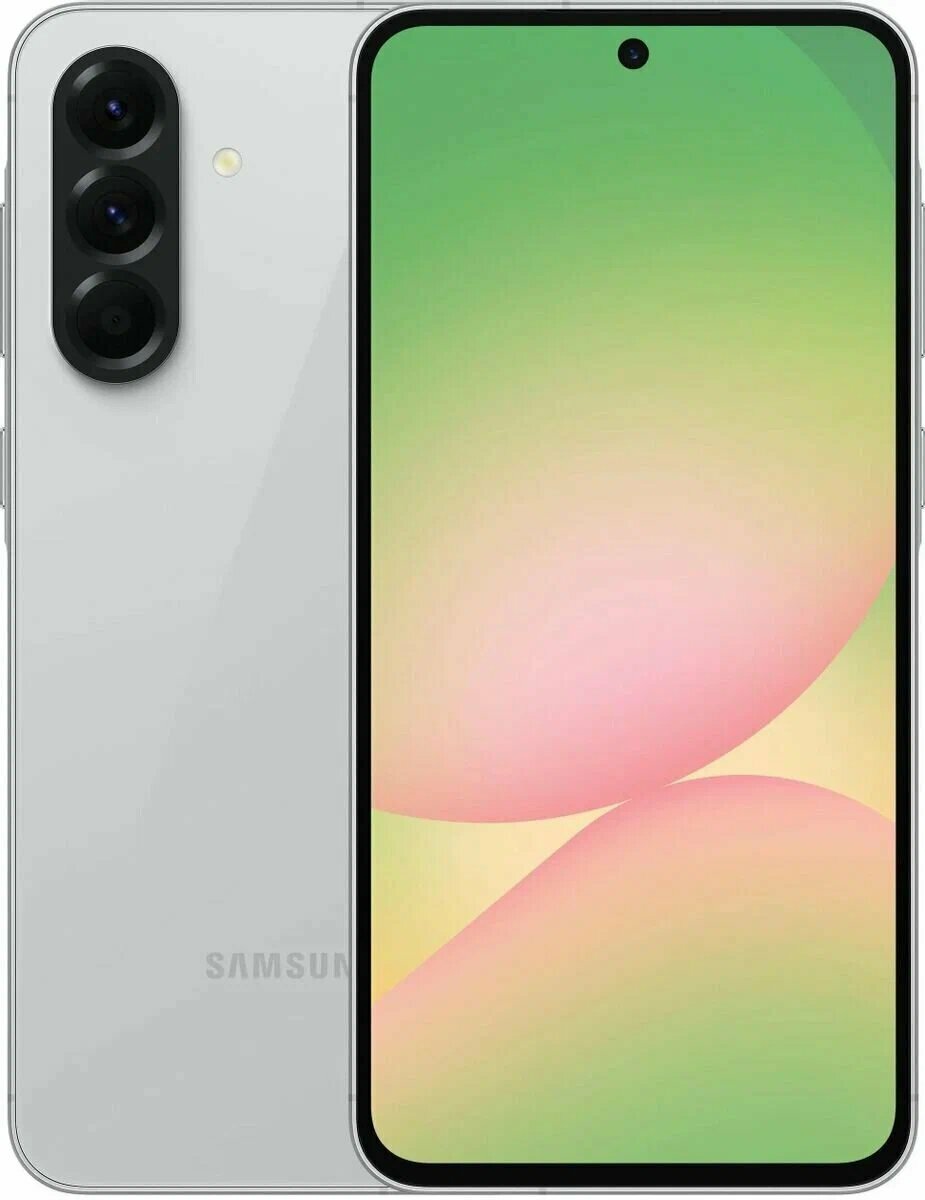 Смартфон Galaxy Samsung A56 12/256Gb, Dual: SIM + eSIM, Lightgray (серый)