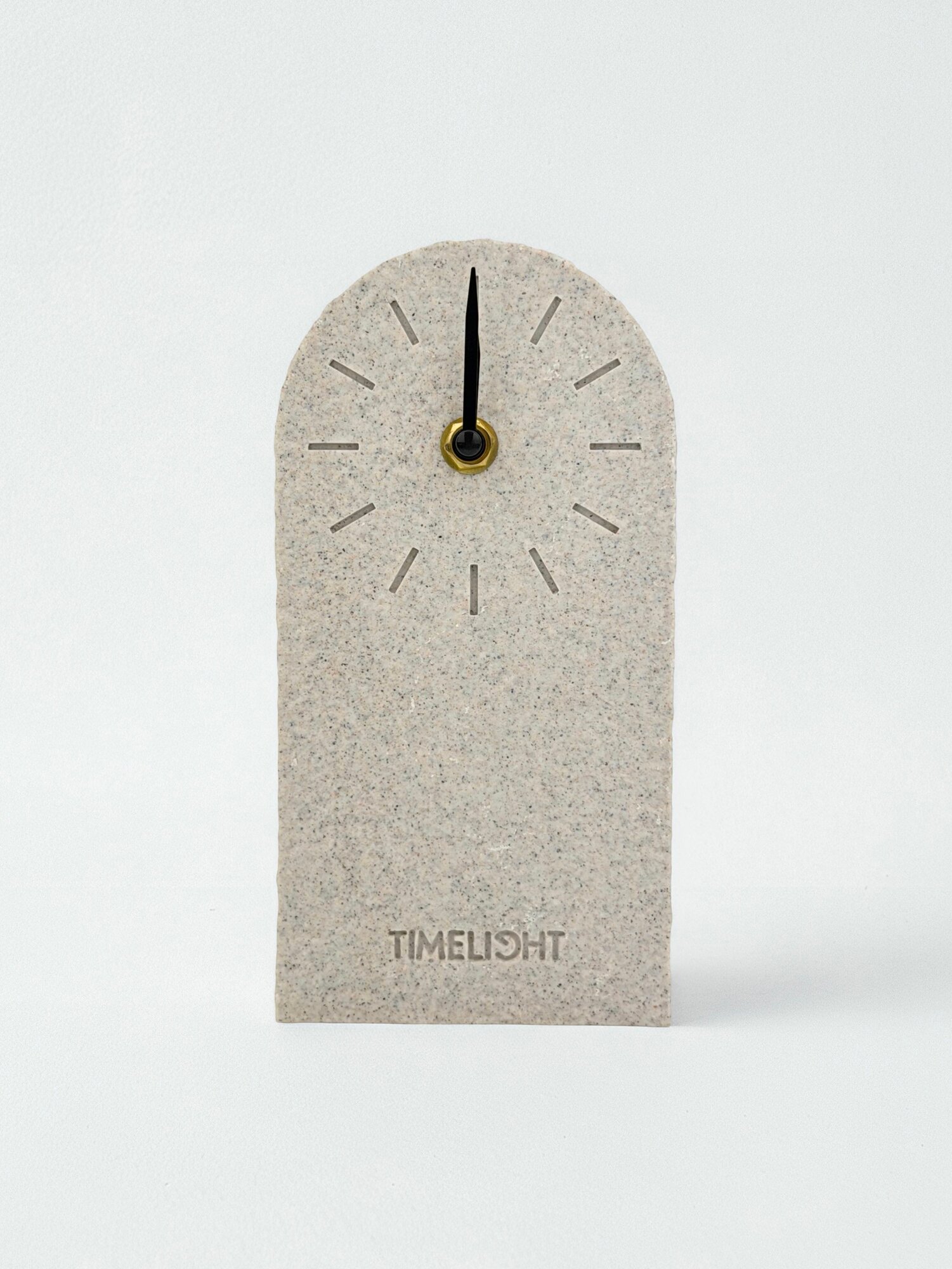 Часы настольные из натурального мрамора