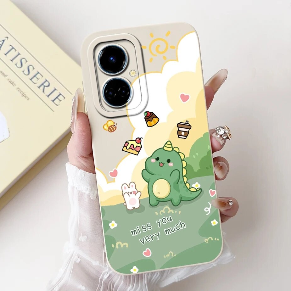 Чехол для Tecno Camon 19 Pro 5G CI7n с милыми животными, мультяшная TYbai1982, Tecno Camon 19