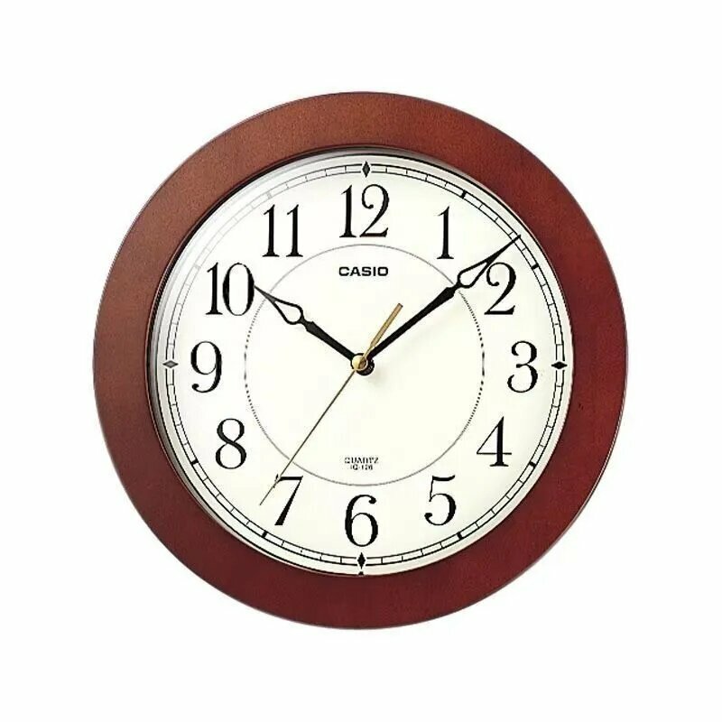 Casio Настенные часы, 25.5 см х 25.5 см