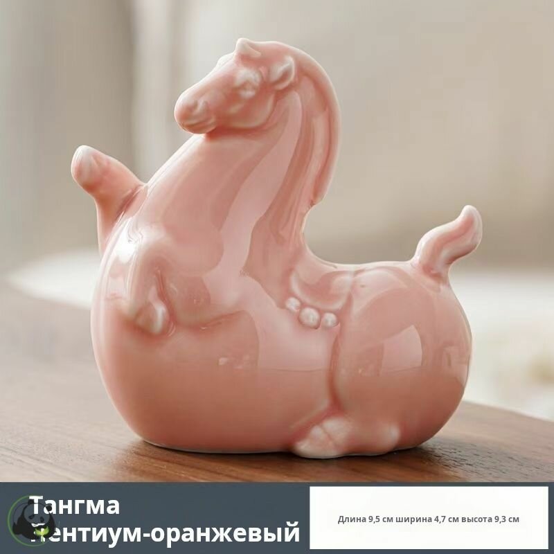 Статуэтки для интерьера, Лошади, керамика, украшения в виде животных