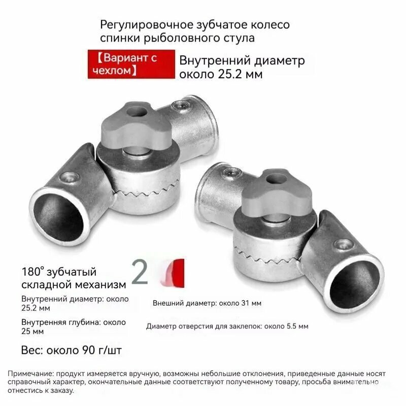 Комплектующие для туристического стула9.3*3.1 см
