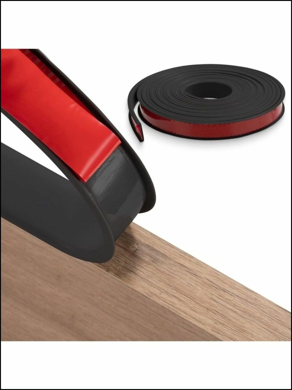 Уникальная Uобразная мебельная кромка черного цвета 25 мм, предлагается 5метровый бестселлер для реставрации