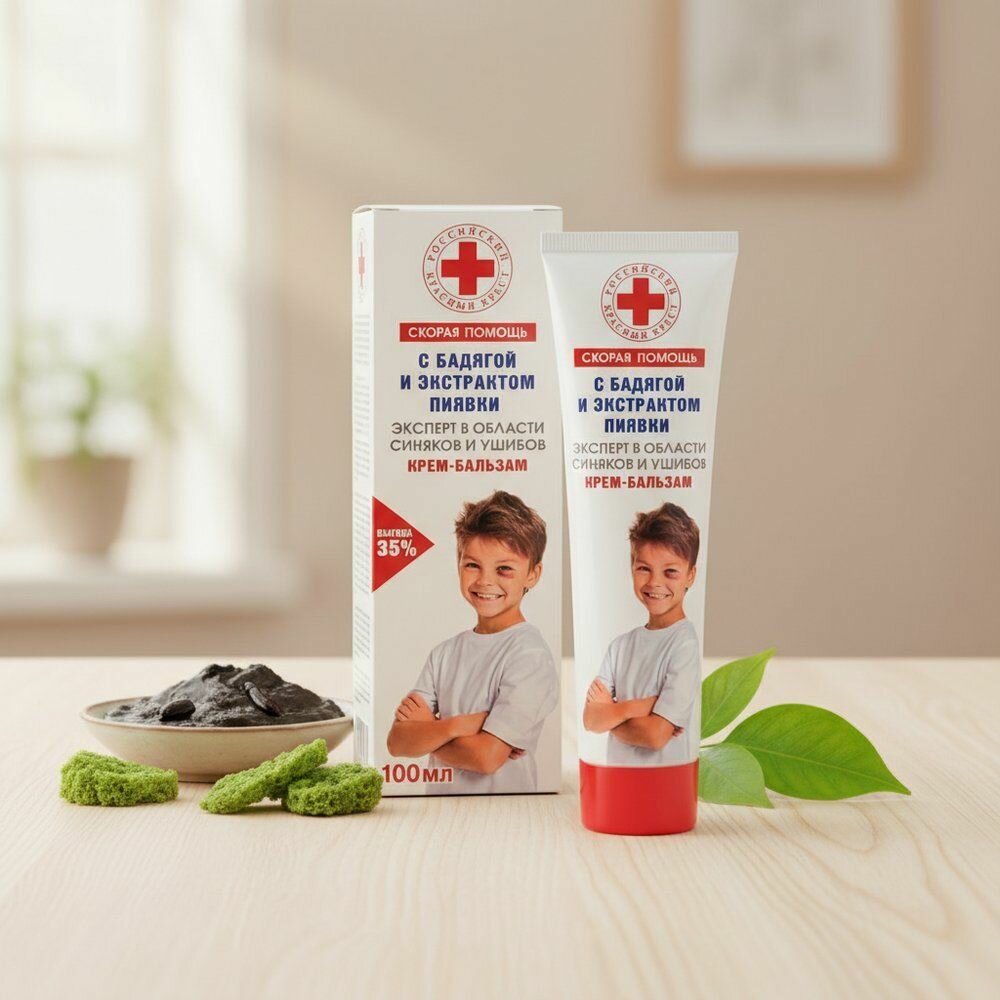 Скорая Помощь крем-бальзам от синяков и ушибов 100мл A2174032