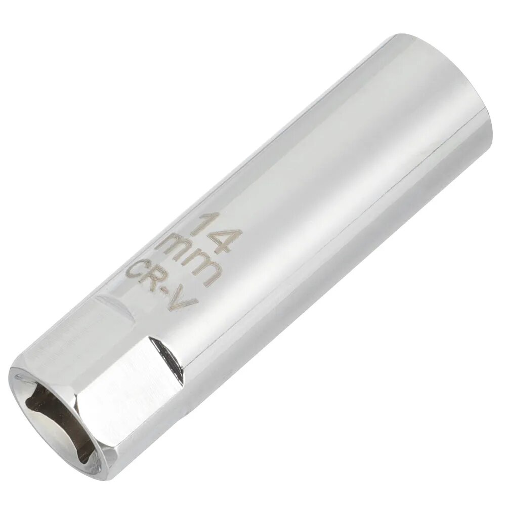 Магнитный ключ для свечей зажигания 14 мм, компактный и прочный инструмент из нержавеющей стали, 1 шт