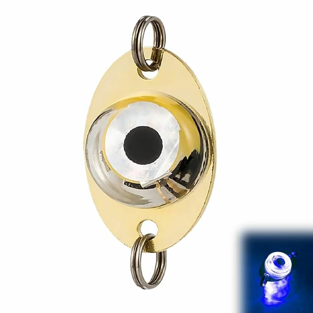 Электронная приманка, блесна светодиодная, моргающая блесна, мигалка на форель, Многоцветный, 4 гр.