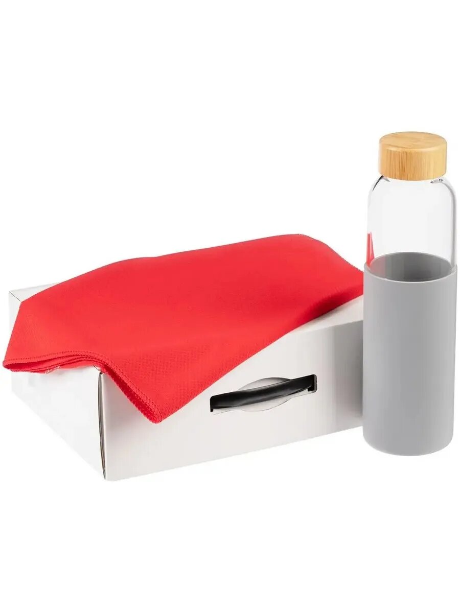 Элегантная белая коробка с ручкой для хранения