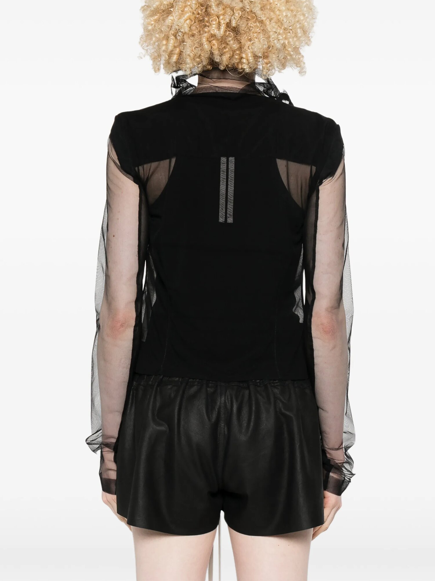 Куртка Rick Owens Classic Biker, размер 42, черный — фото 1
