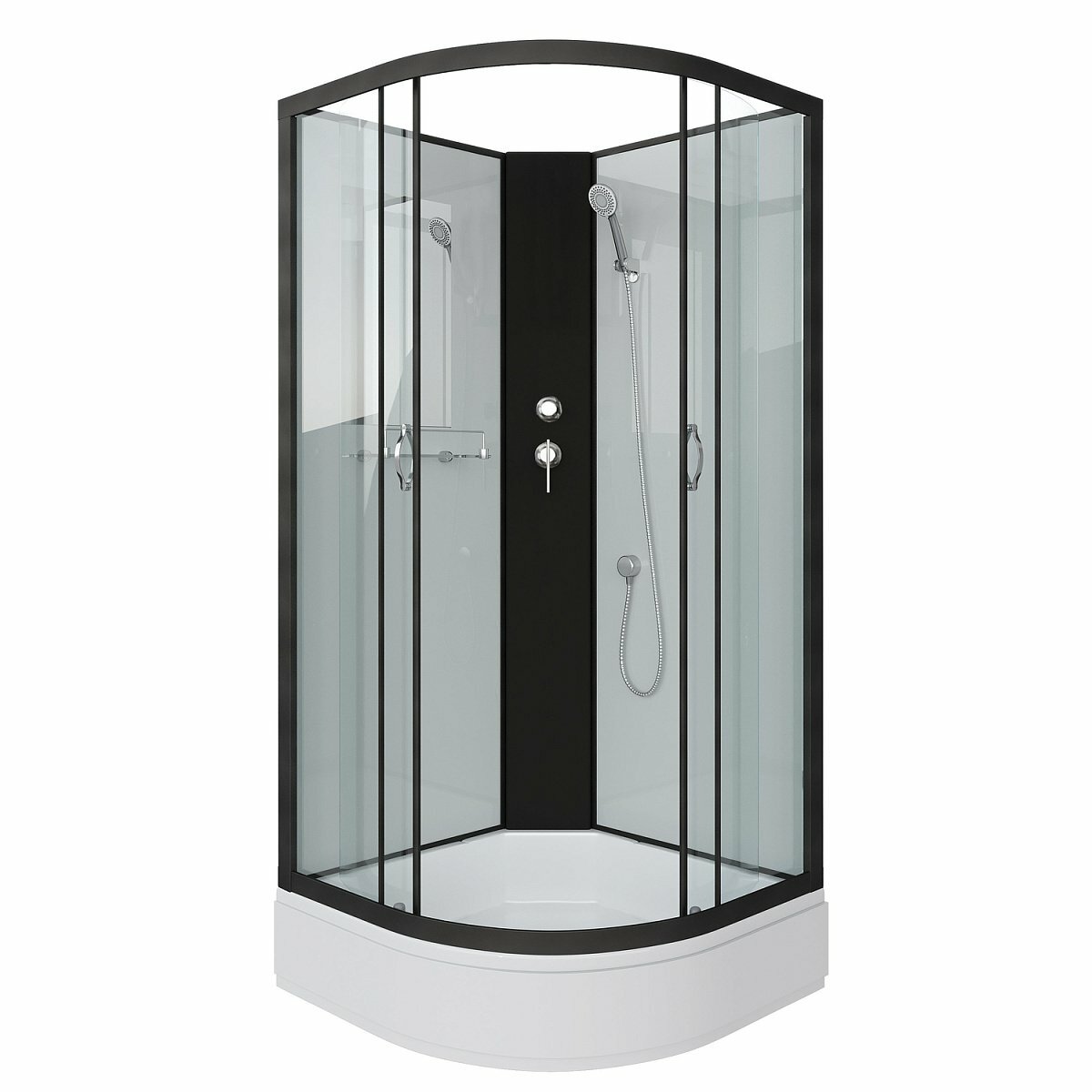 Душевая кабина Niagara Classic NG-6701-14BK 90x90