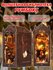 Румбокс "Волшебная библиотека" с подсветкой, "Magic Library", 1/48, дерево, плас...