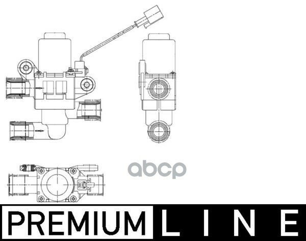 Кран отопителя Mahle/Knecht арт. AVS2000P