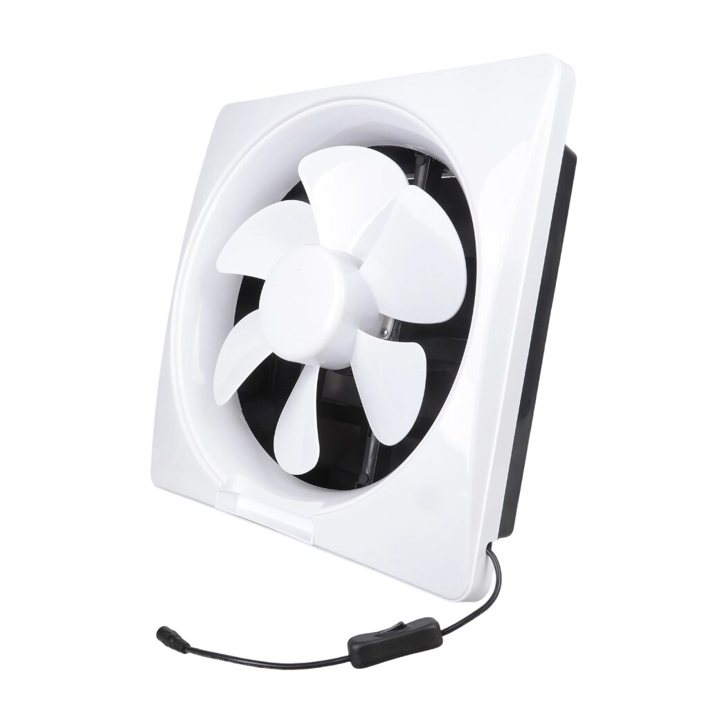 Вытяжной вентилятор для ванной комнаты 12 В Тихий воздуховод Вытяжной вентилятор Вентиляция Вытяжной воздуховод Вентилятор для дома