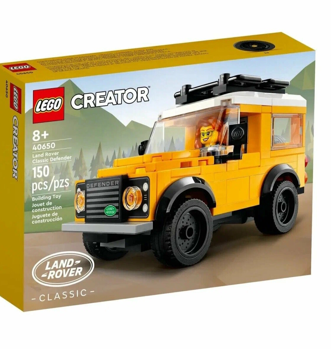 Конструктор LEGO Creator 40650 машина Land Rover Classic Defender лего