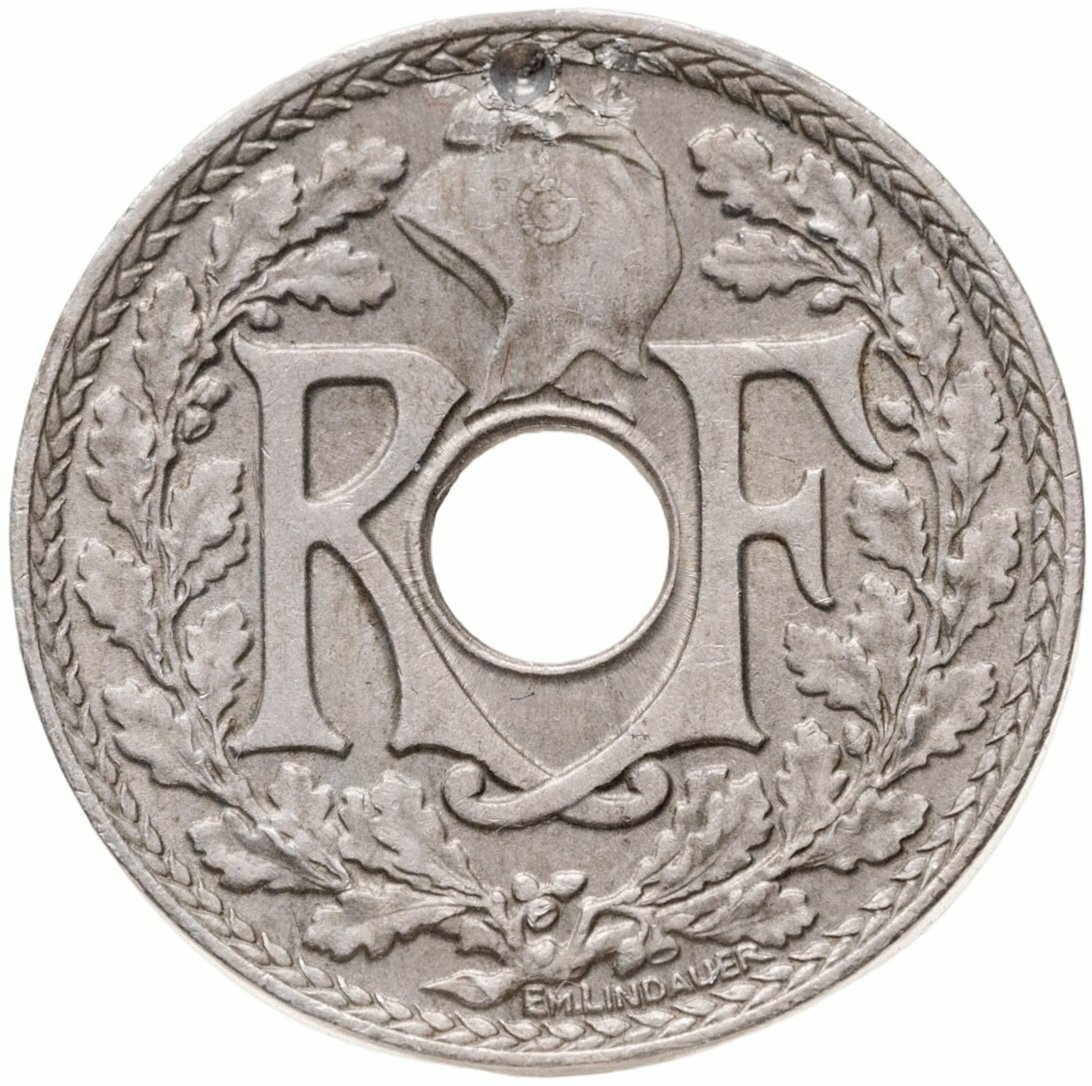 Франция 10 сантимов (centimes) 1930